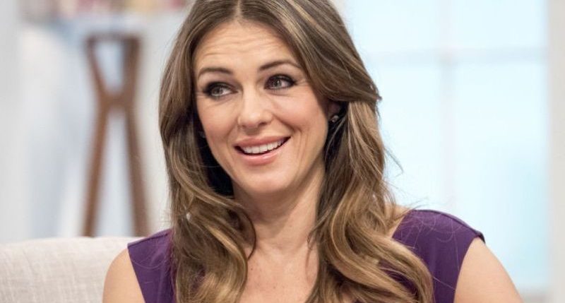 Elizabeth Hurley in 50's with wrinkle free look?
